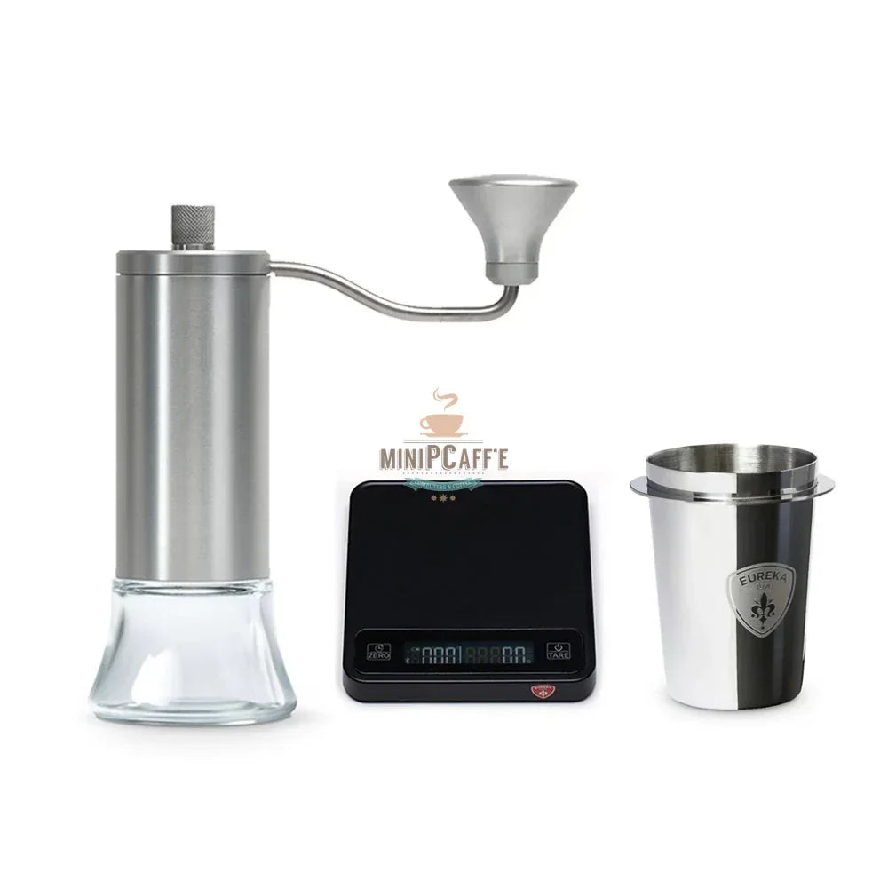 Eureka Baby Grinder Set with Precisa Scale and Dosing Cup – MiniPCaffe.com