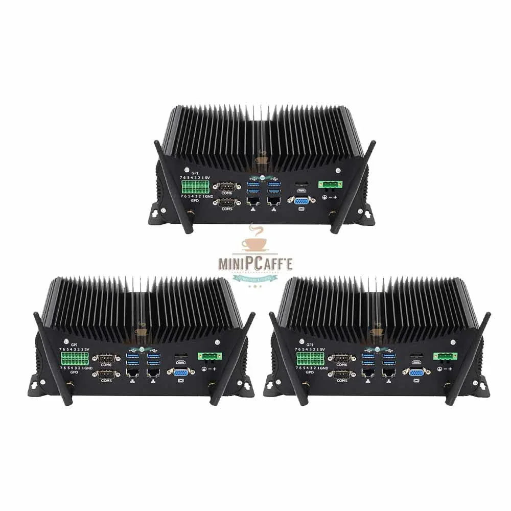 Lot of 3 Intel i7 10510U Industrial Mini PC with COM GPIO LPT Ports ...