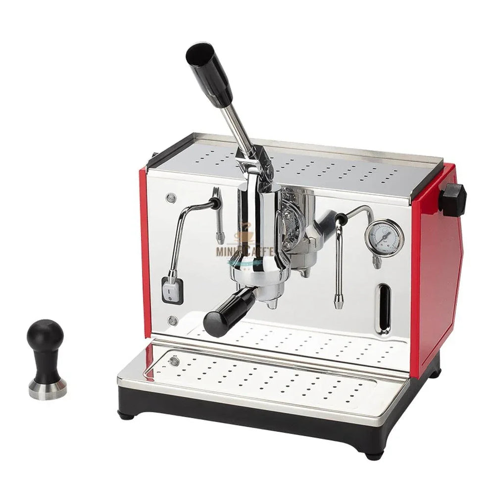 Pontevecchio Lusso Lever Espresso Machine Red – MiniPCaffe.com
