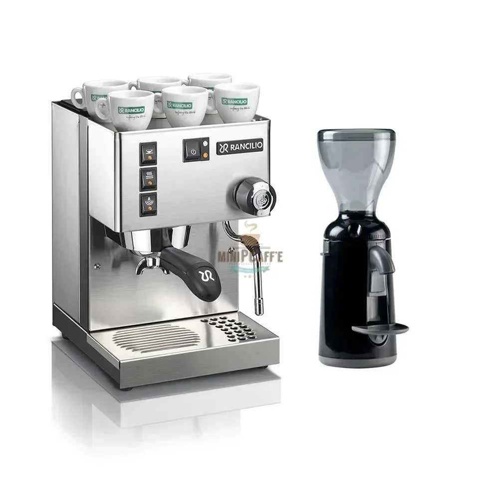 Rancilio Silvia V6 with Nuova Simonelli Grinta Grinder – MiniPCaffe.com